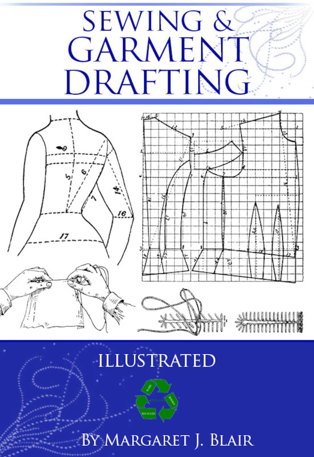 SEWING and GARMENT DRAFTING With Drafting Diagram Patterns ...