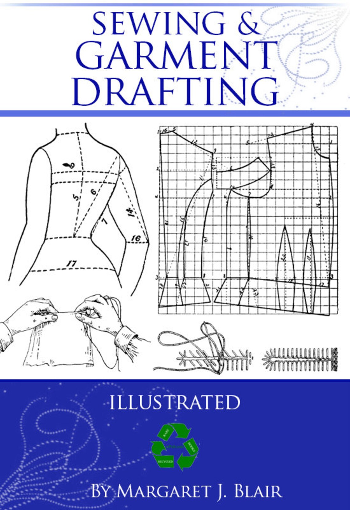 SEWING and GARMENT DRAFTING With Drafting Diagram Patterns ...