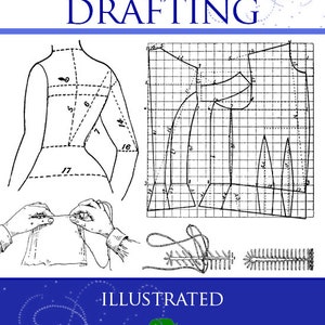 SEWING and GARMENT DRAFTING With Drafting Diagram Patterns ...