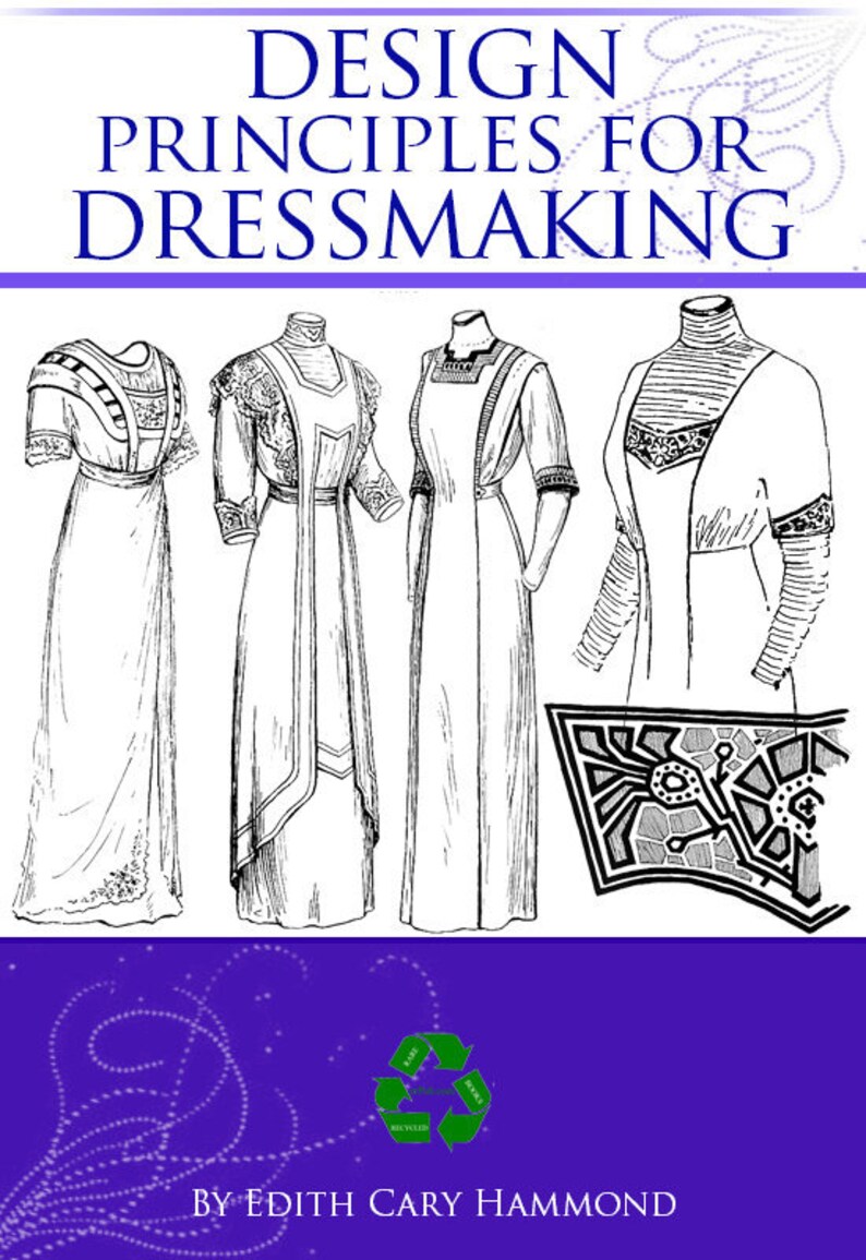 DESIGN PRINCIPLES for DRESSMAKING 101 Pages of Illustrated | Etsy