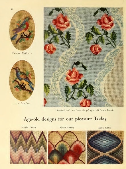 WELDONS NEEDLEWORK Old and New Patterns Interpreting Color and Form ...