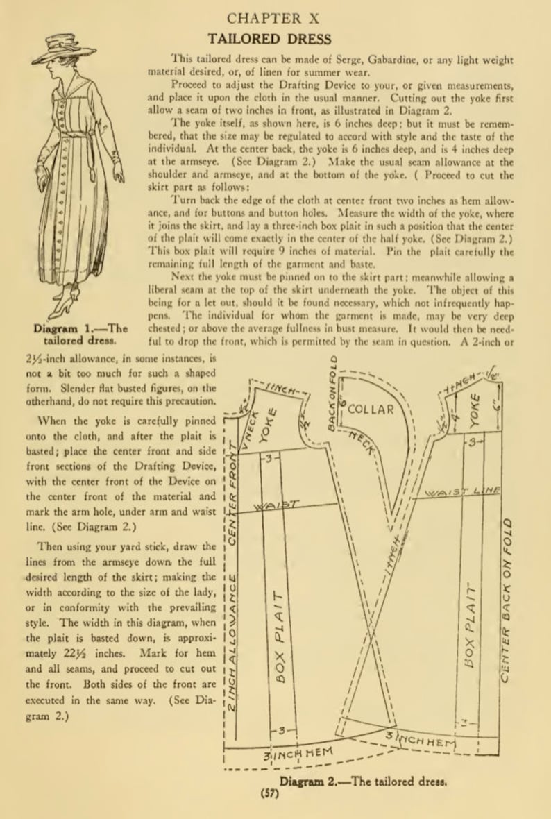 How to Make DESIGNER GOWNS at Home Old Instruction Book on Designing ...