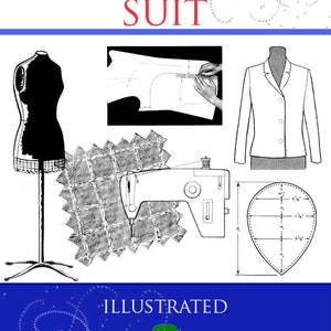 How to TAILOR A WOMANS SUIT ~ Make Your Own Ladies Suit With This ...