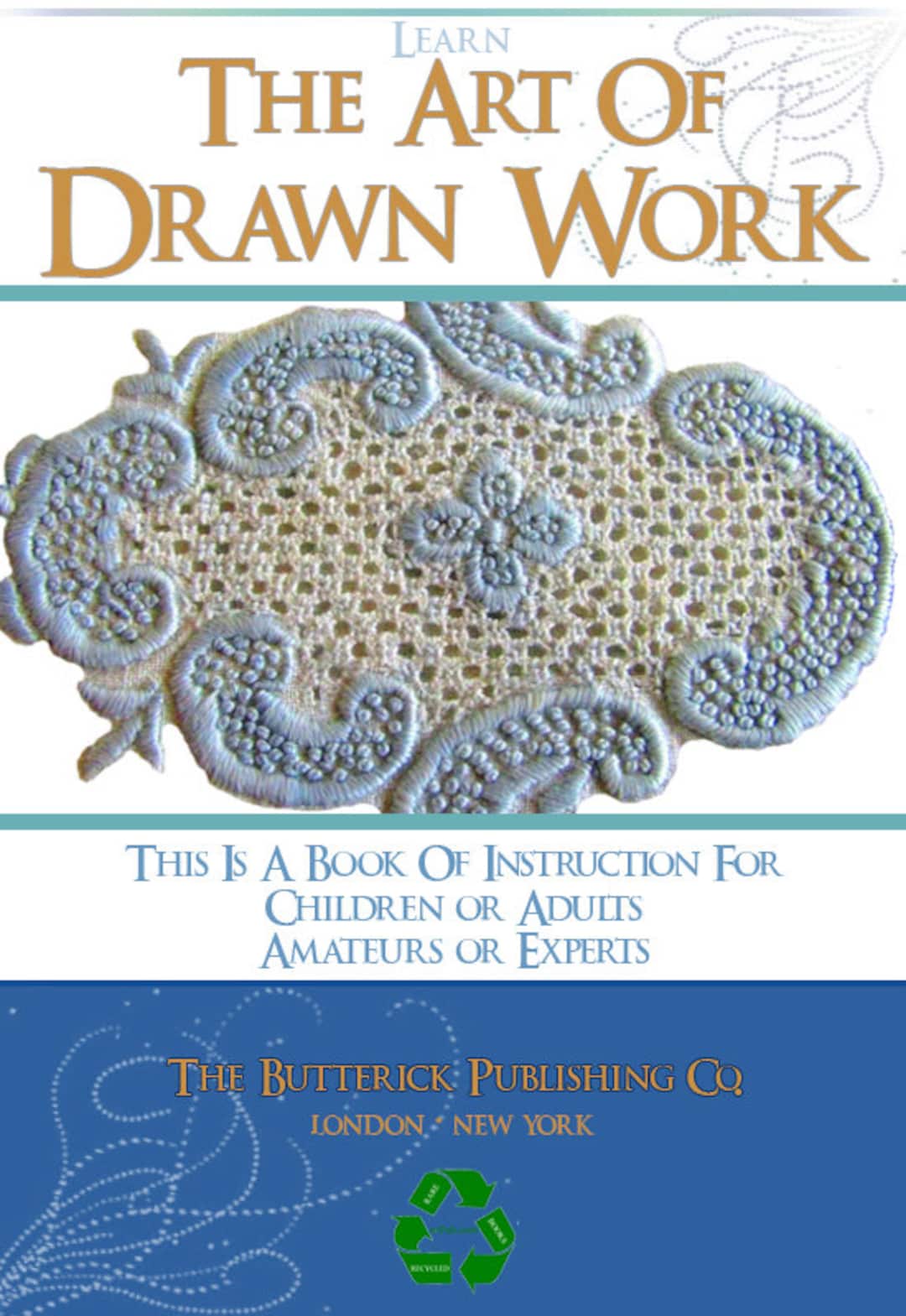 Embroidery Learn the ART of DRAWN WORK From Beginner to Expert 125 ...