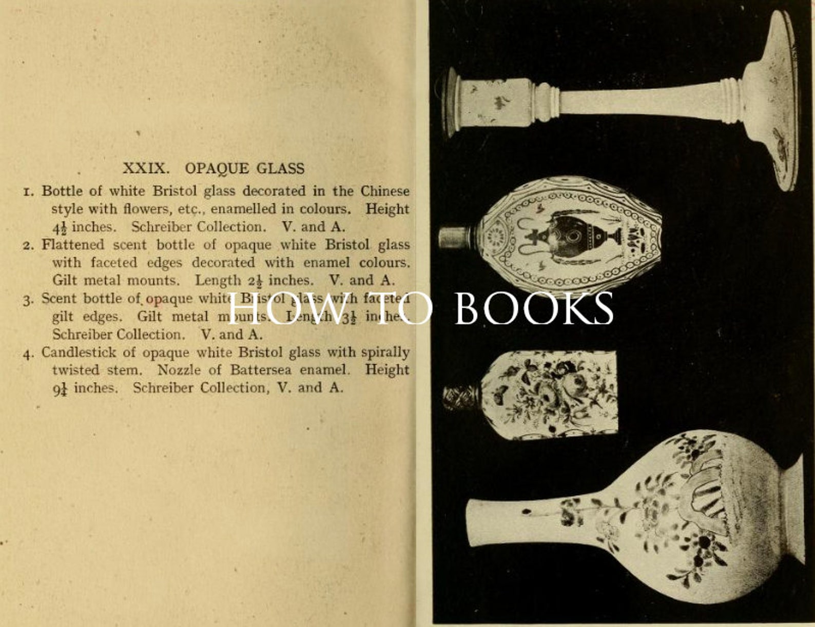 ANTIQUE GLASS COLLECTING Rare Illustrated Reference Book on Early ...