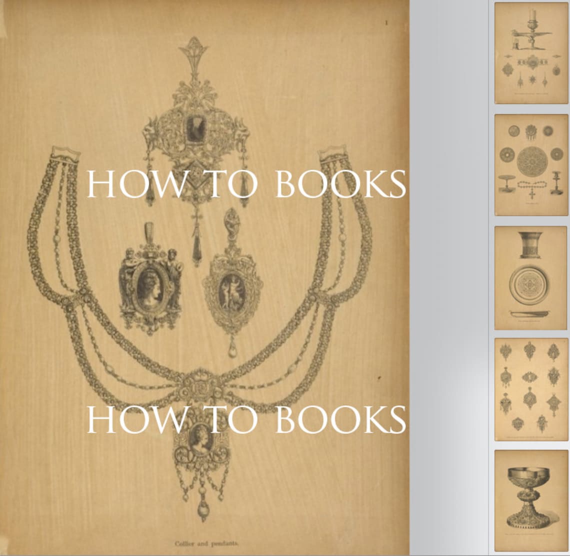 600 Victorian JEWELLERS and SILVERSMITHS Design Patterns Rare | Etsy