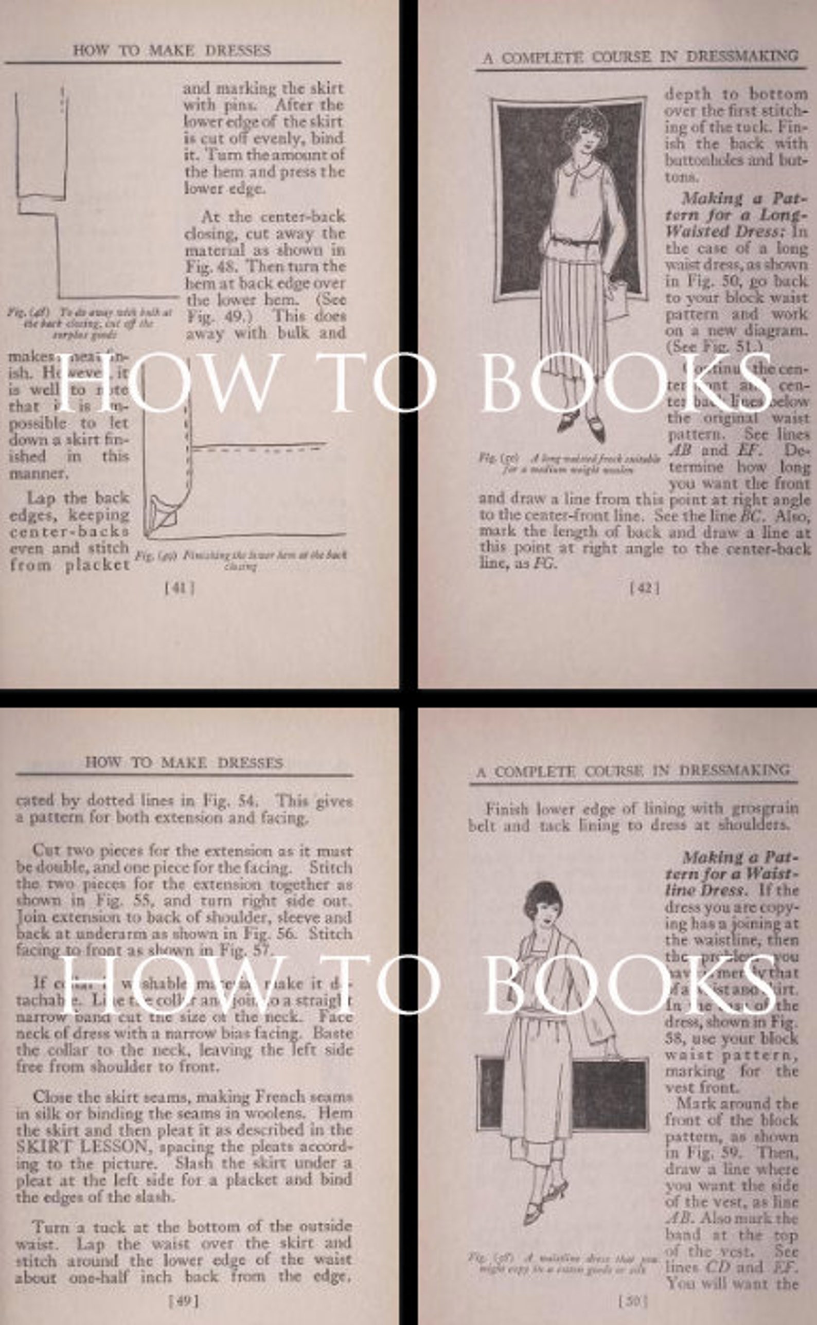 HOW to MAKE DRESSES Lesson 6 From the Series A Complete Course in ...