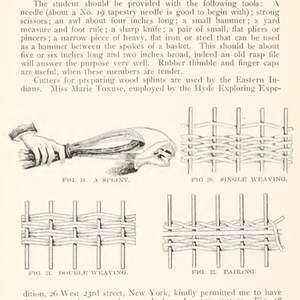 Learn How to Make Native American INDIAN BASKETS With This Rare ...