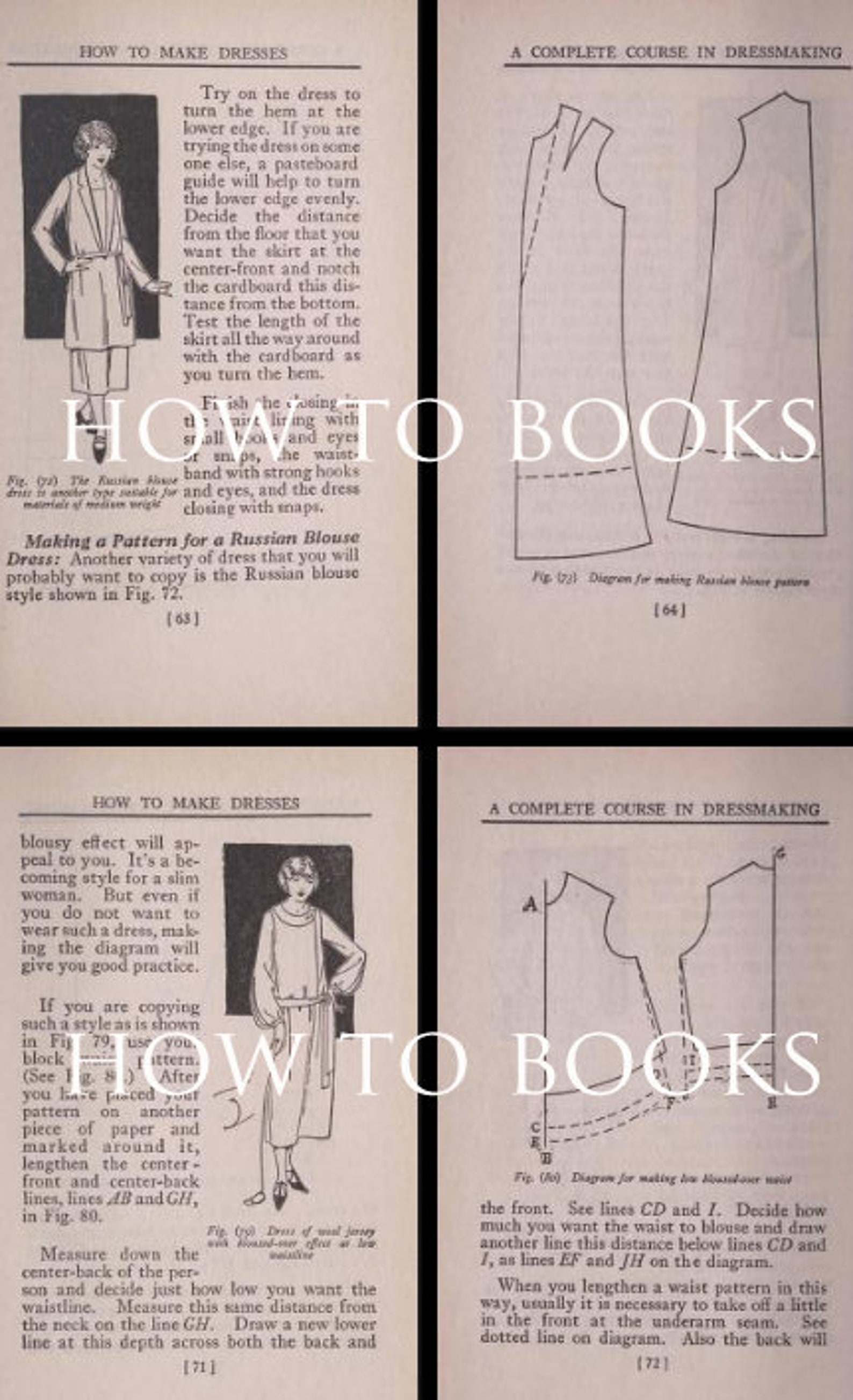 HOW to MAKE DRESSES Lesson 6 From the Series A Complete Course in ...