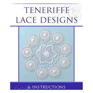 45 Teneriffe Lace Designs and Instructions 48 Pages Lace Patterns With ...