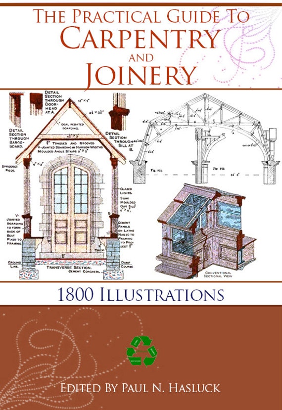 CARPENTRY and JOINERY Rare Practical Guide Over 1800 - Etsy