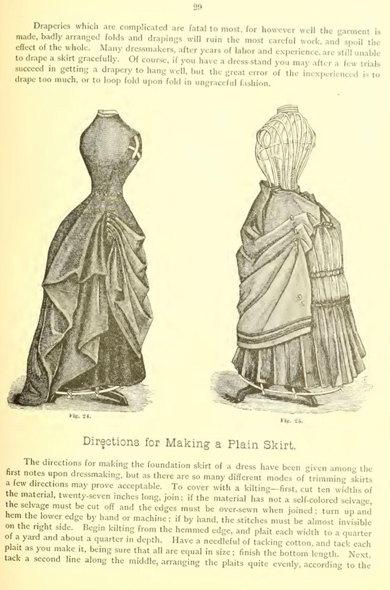 Victorian DRESS SEWING PATTERNS Illustrated Book Design Your | Etsy