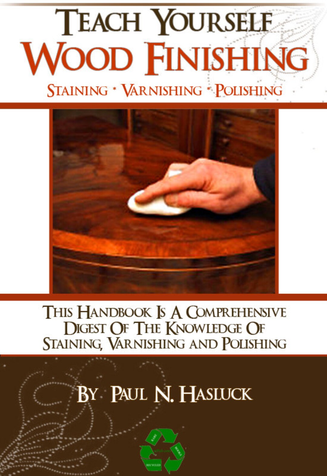 Learn How to Do WOOD FINISHING Rare Illustrated Book Teaches You ...