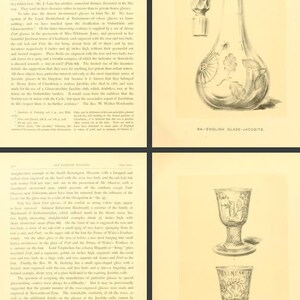 OLD ENGLISH GLASSES a Rare Illustrated Reference Book on Early English ...