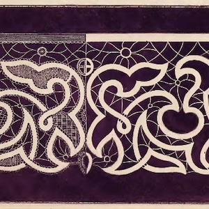 Point Lace ~ Illustrations ~ Descriptions ~ Stitches and Designs ~ Read ...