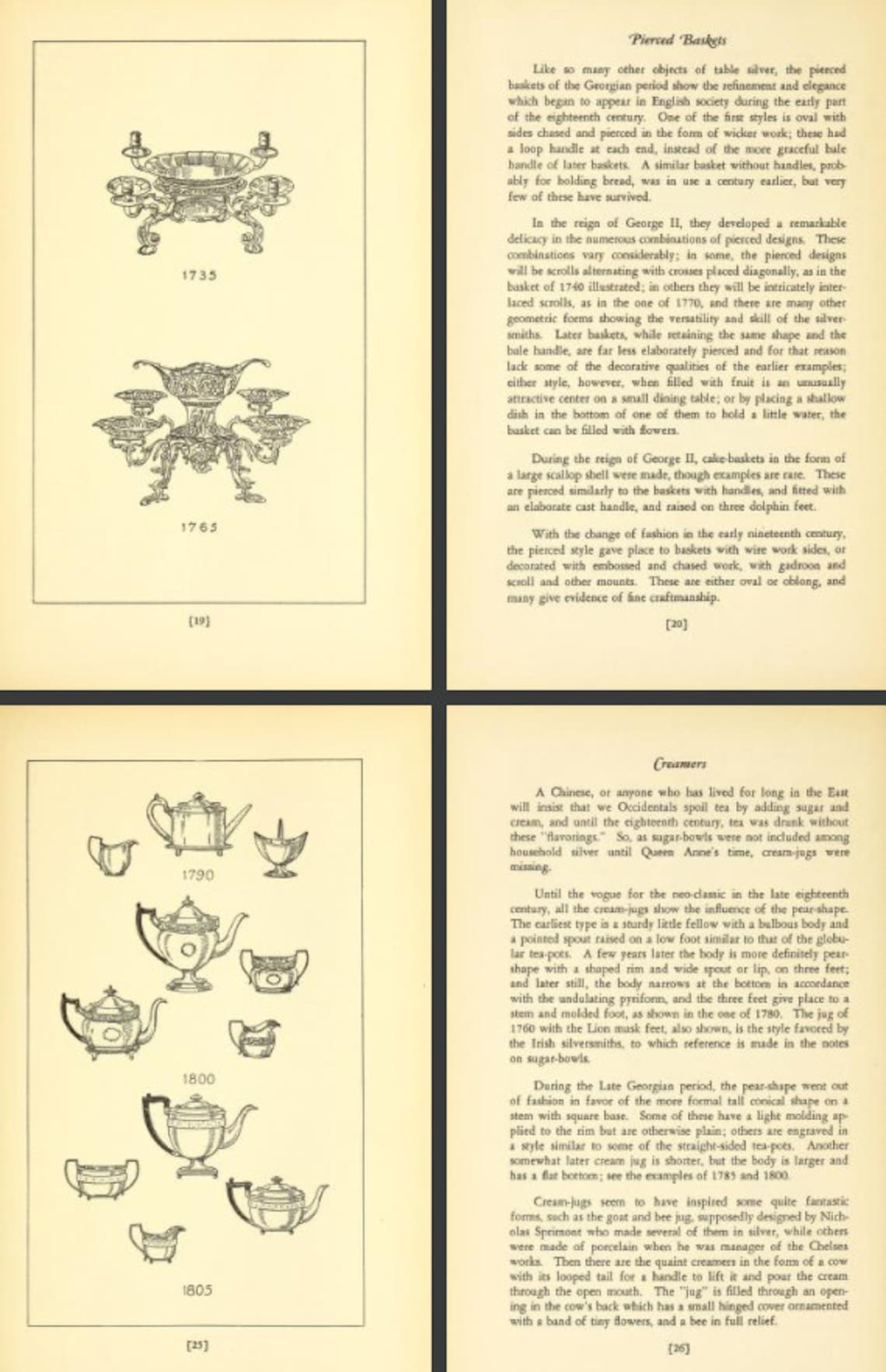 ENGLISH SILVER 1675 1825 RARE Reference Book for Collectors | Etsy