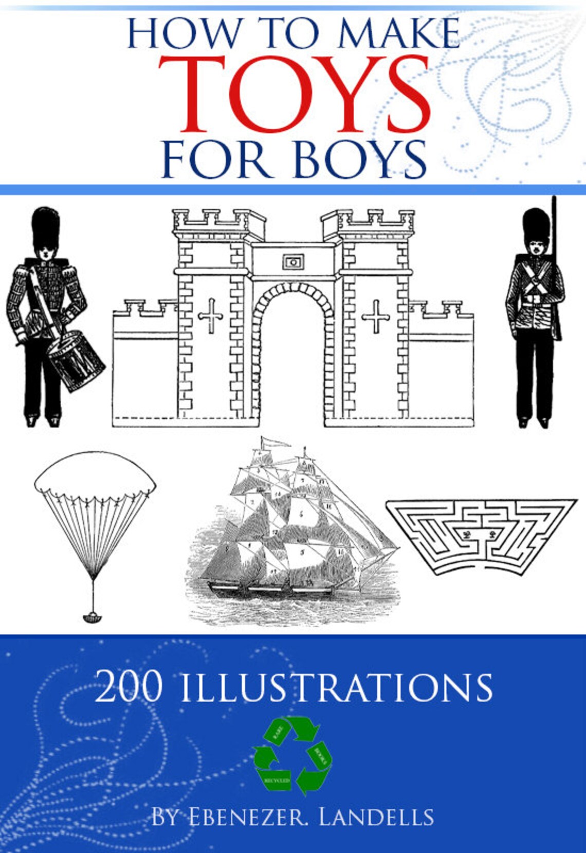 Illustrated How to MAKE TOYS for BOYS Instructions on Vintage | Etsy