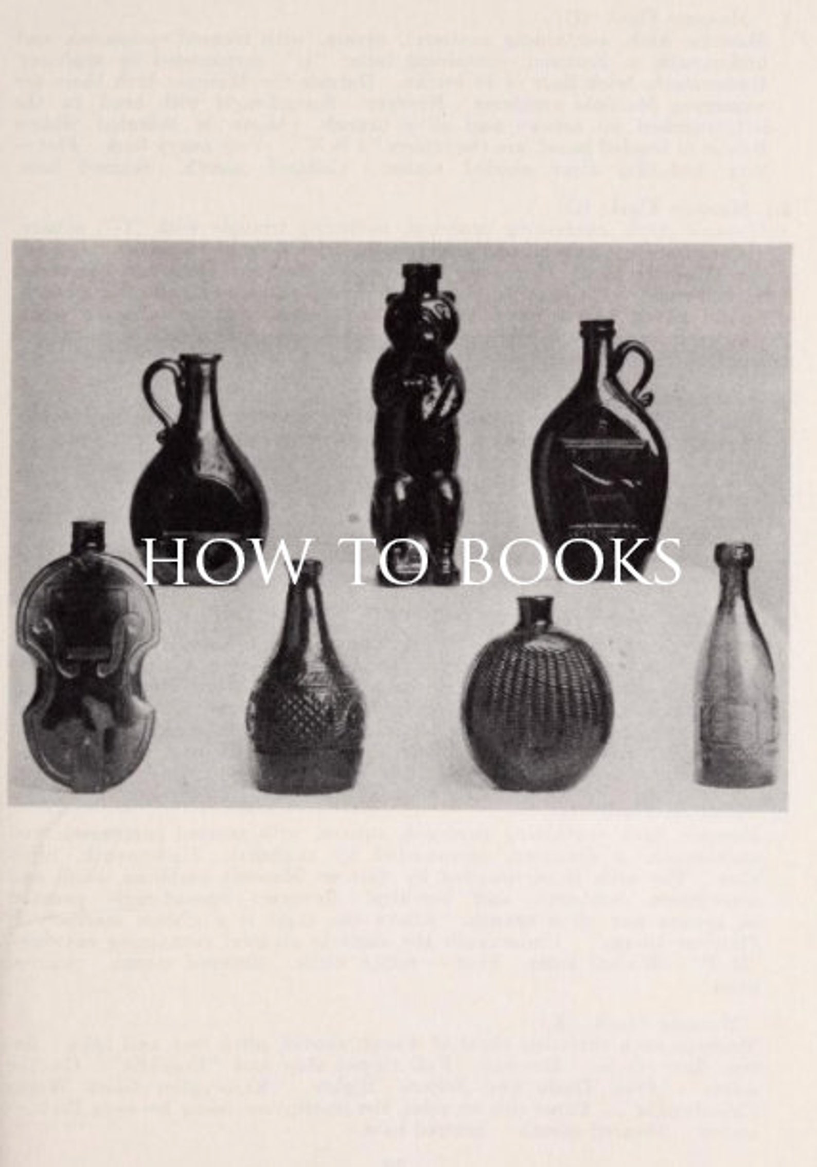 Early AMERICAN BOTTLES and FLASKS a Rare Illustrated Historical Check ...