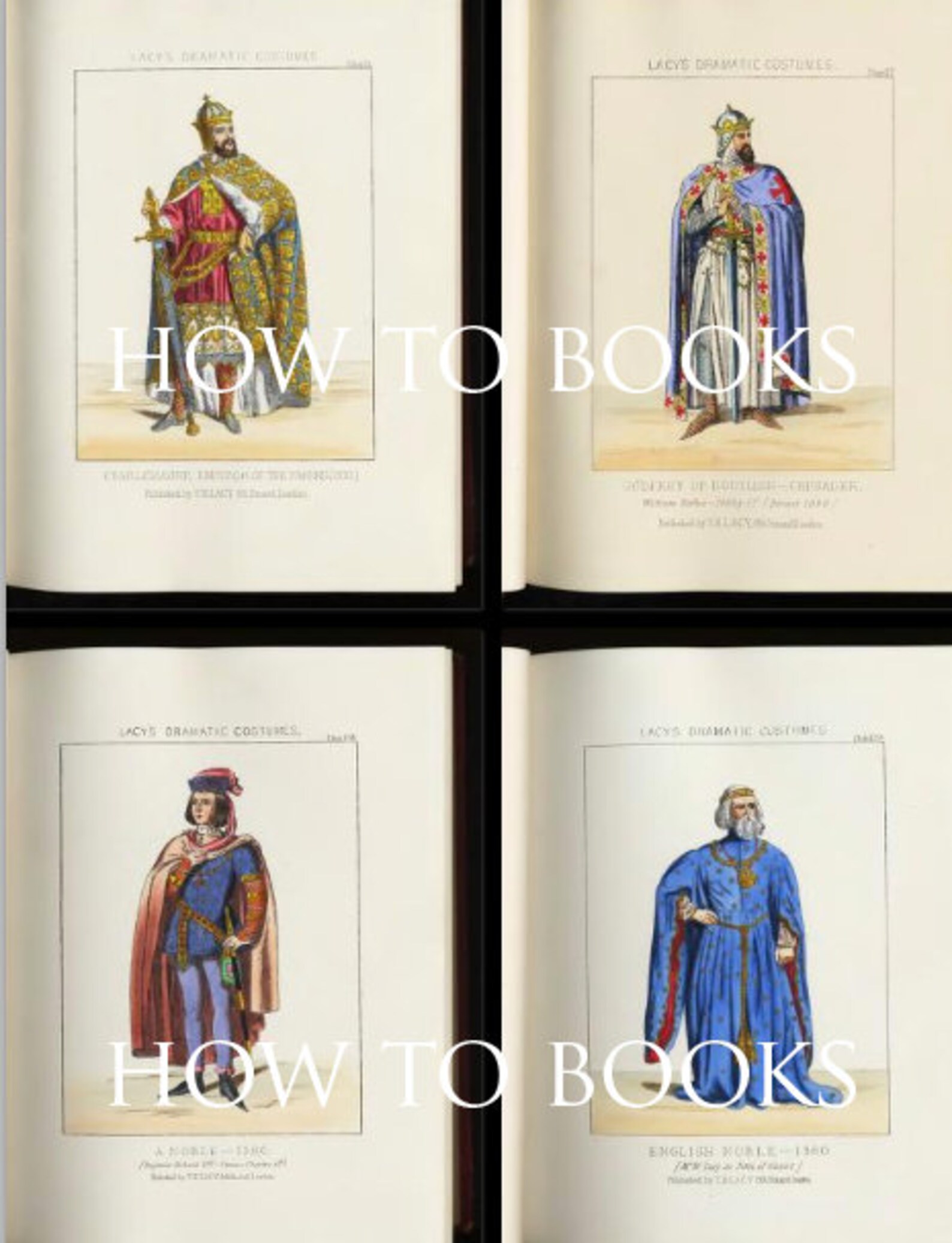 200 HISTORICAL MALE COSTUMES in Full Page Colored Images of - Etsy