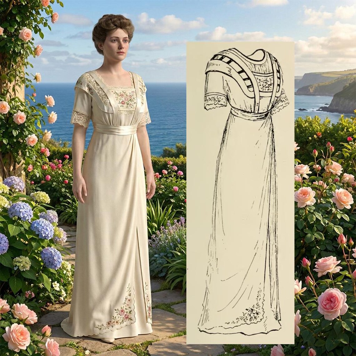 DESIGN PRINCIPLES for DRESSMAKING 101 Pages of Illustrated Instructions ...