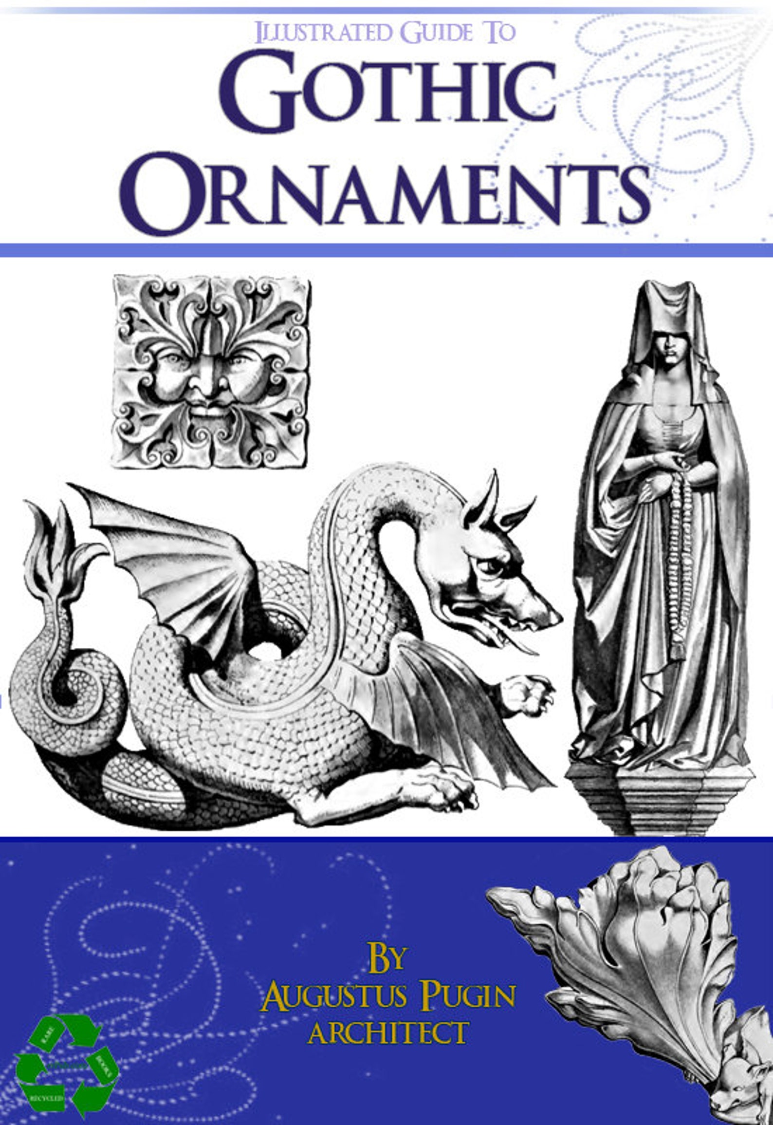 GOTHIC ORNAMENTS Rare Illustrated Book on Ornamental Designs | Etsy