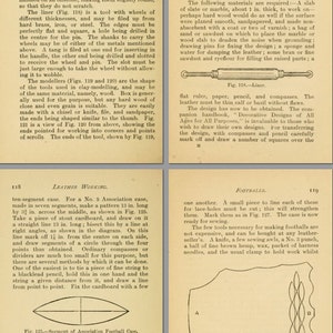 An Illustrated Guide Tool to LEATHER WORKING How to Make Leather Goods ...