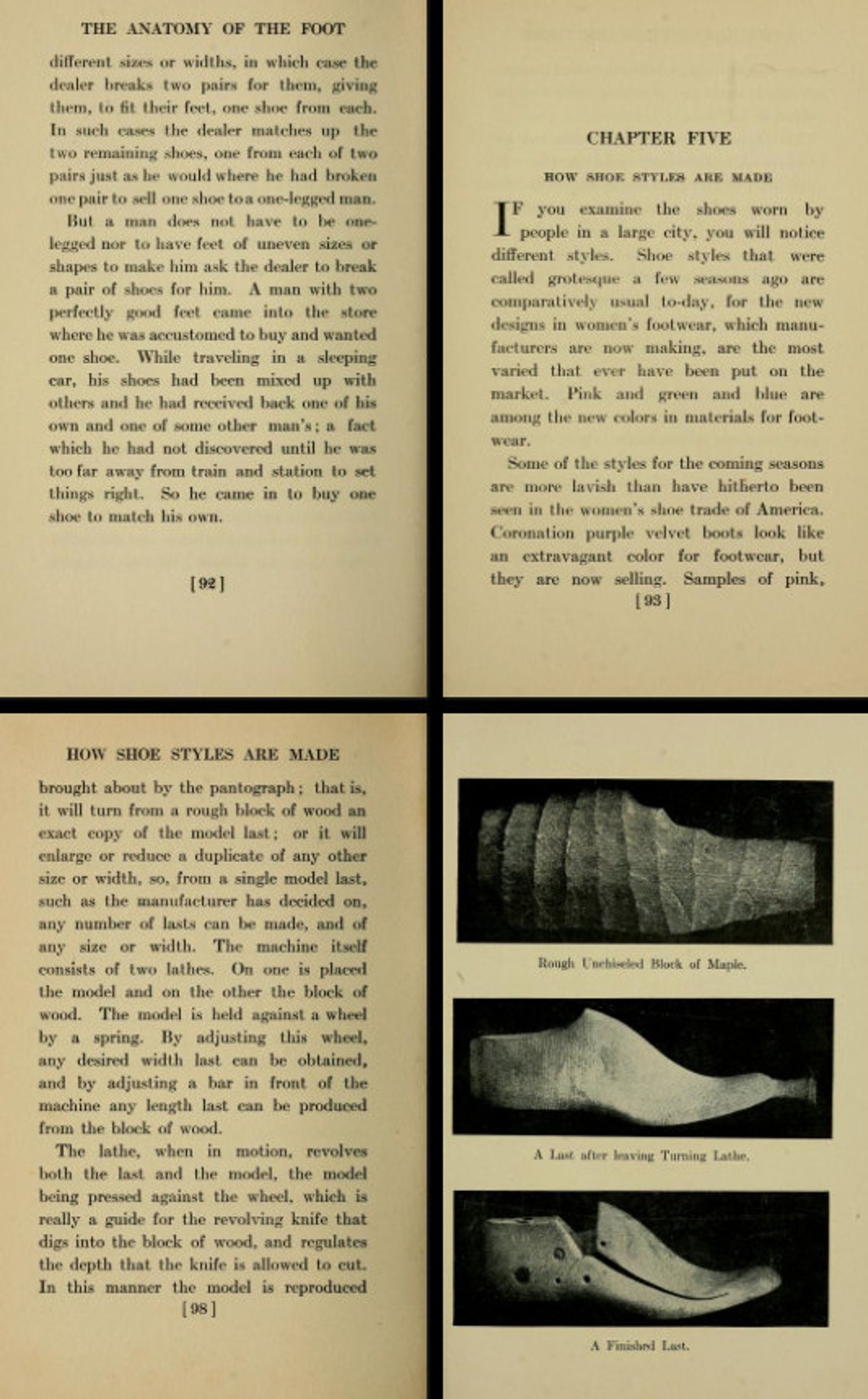 A MANUAL of SHOEMAKING 326 Pages Illustrated Book on Shoe Making in ...