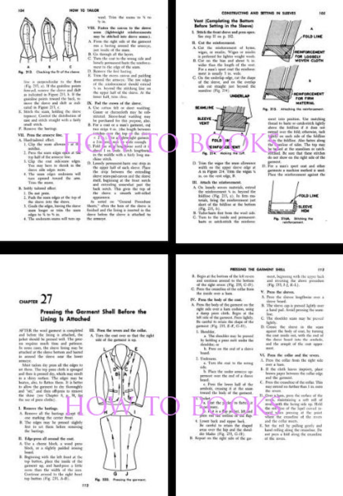 A HANDBOOK for HOME TAILORING Create Tailor Made Garments at | Etsy