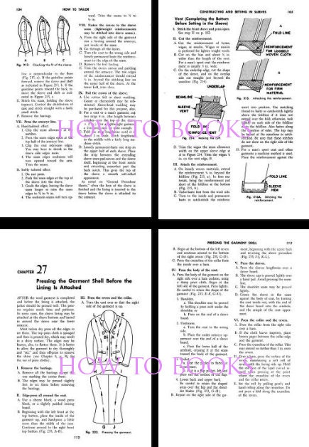 A HANDBOOK for HOME TAILORING Create Tailor Made Garments at | Etsy