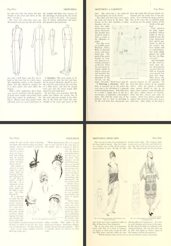 COSTUME DESIGN and ILLUSTRATION Rare Illustrated Book 193 | Etsy