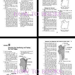 A HANDBOOK for HOME TAILORING Create 1960's Tailor Made Garments at ...