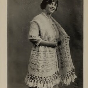CRO-KNITTING 32 PATTERNS the Art of Worsted Work & Crocheted Lattice ...