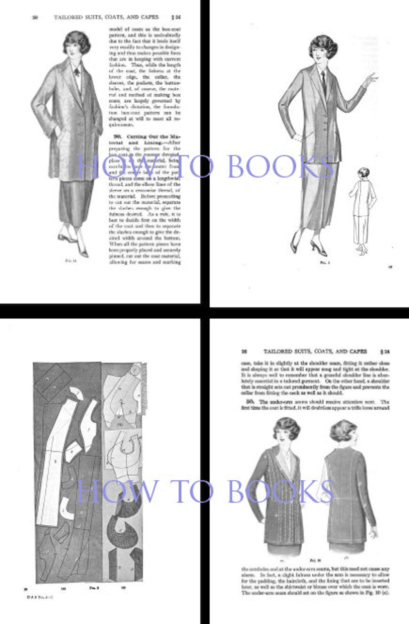 The ILLUSTRATED GUIDE to TAILORING Design Your Own Art Deco | Etsy