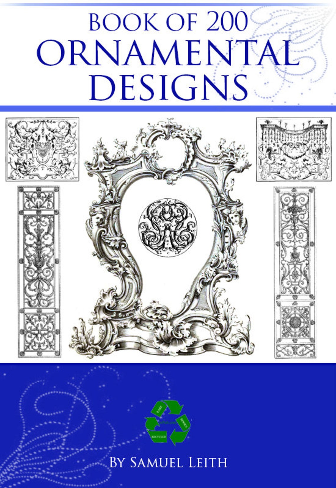 Book of 200 ORNAMENTAL DESIGNS With Royalty Free Illustrations | Etsy