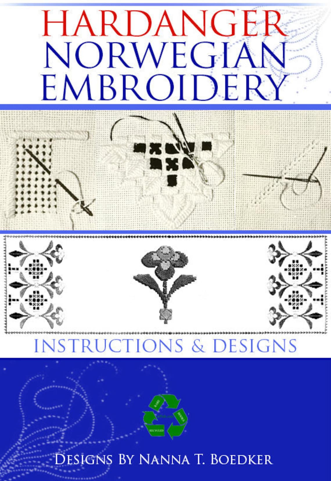 HARDANGER NORWEGIAN EMBROIDERY Drawn Thread Work Designs - Etsy UK