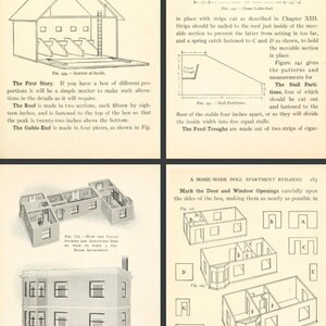 Vintage Home Made TOYS for BOYS and GIRLS Instructions on How to Make ...