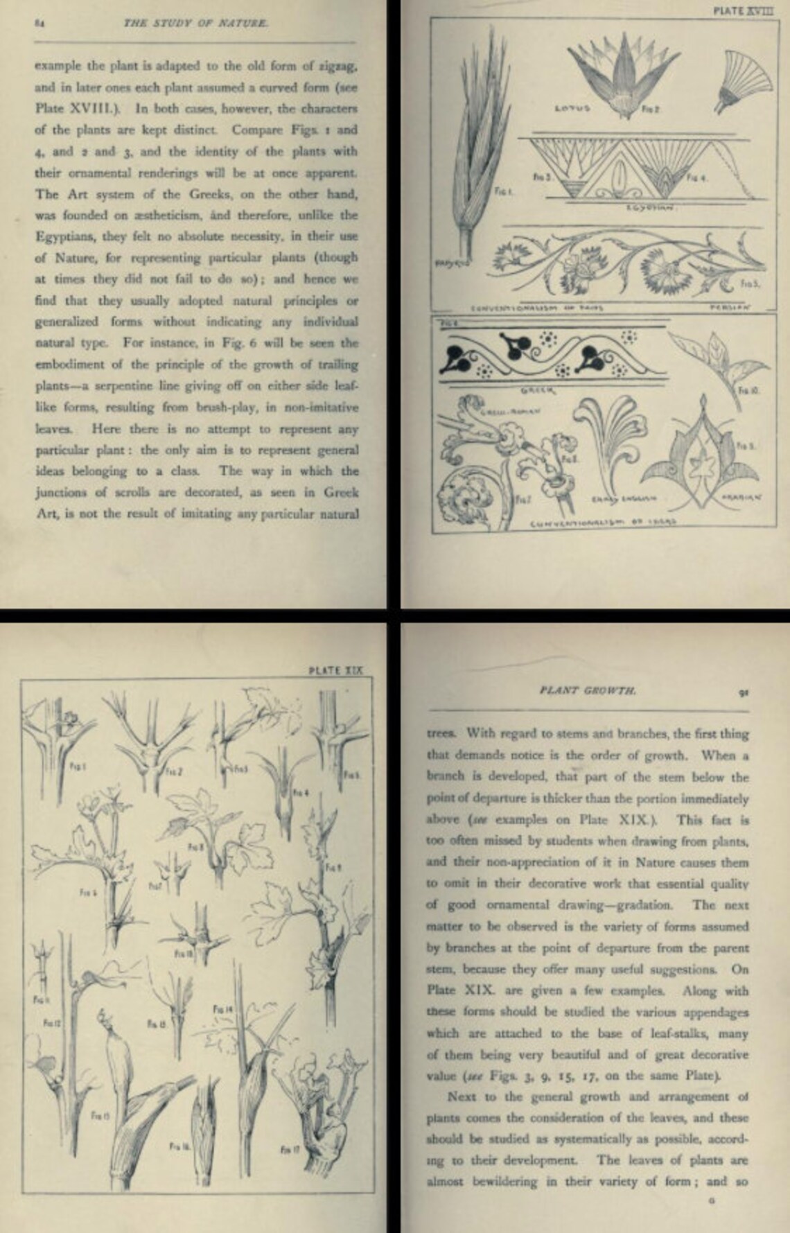 LESSONS on DECORATIVE DESIGN Rare 146 Page Textbook on Principles and ...