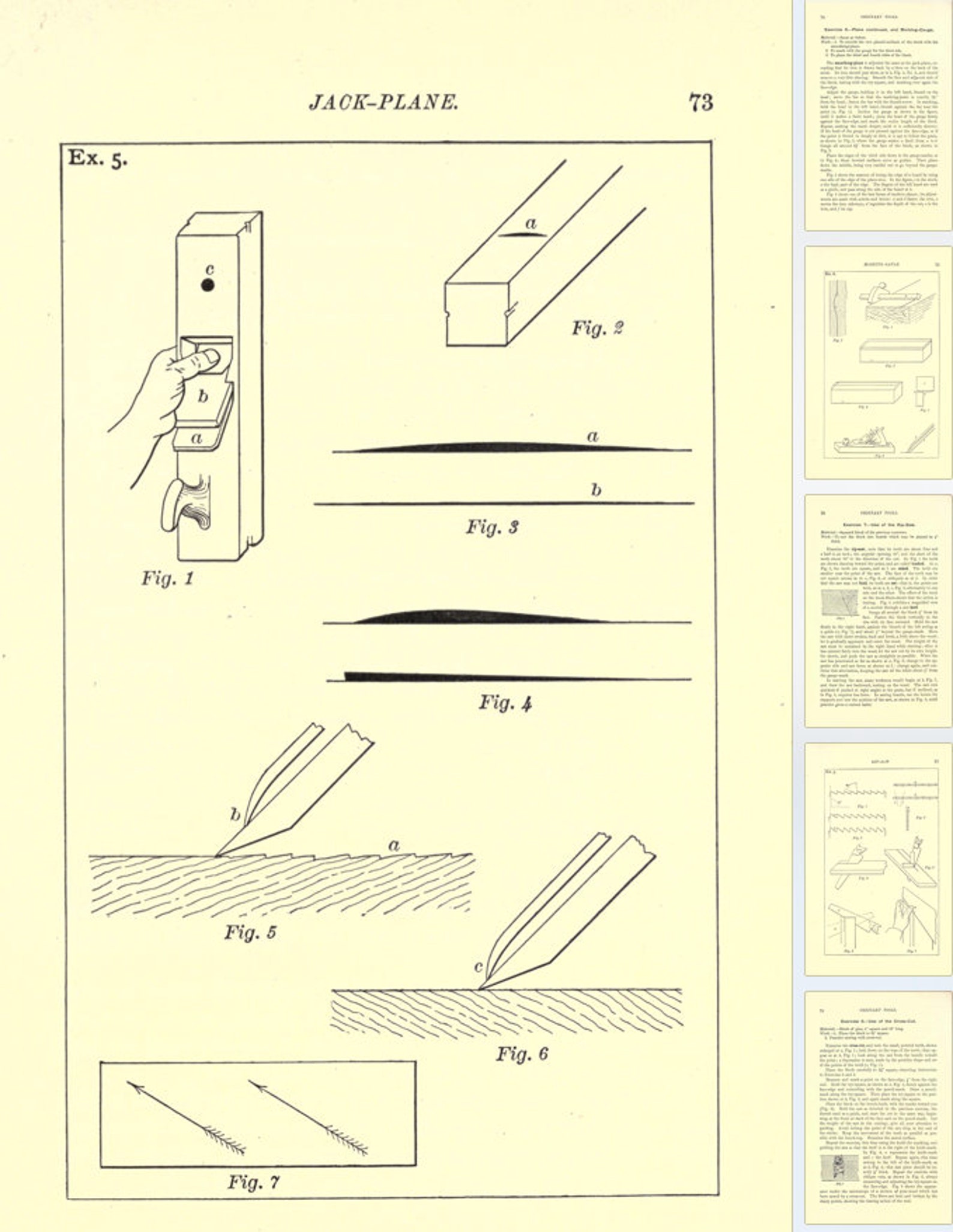 39 EXERCISES in WOODWORKING Rare Illustrated Educational Tutorial Book ...