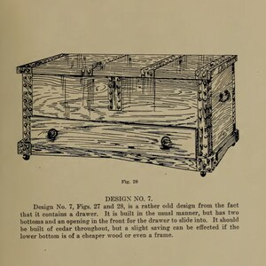 How to Make CEDAR CHESTS 21 Different Designs + Working Drawing ...