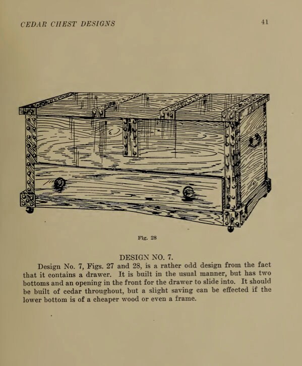 How to Make CEDAR CHESTS 21 Different Designs + Working Drawing ...