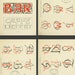 New Collection of 5 X RARE Victorian Monograms and Alphabet - Etsy