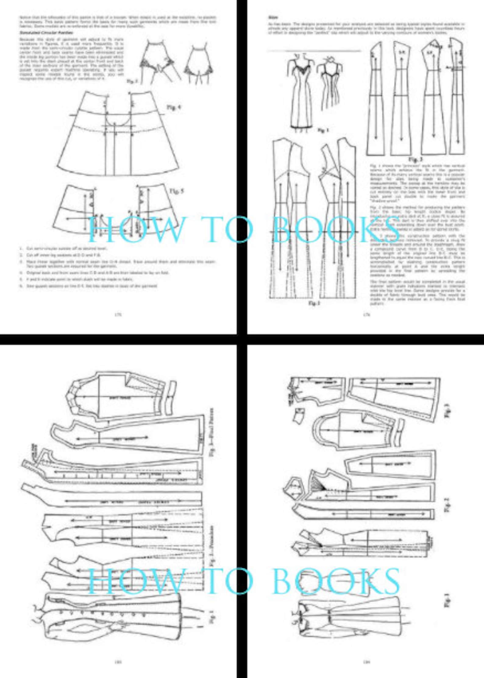 How to Create YOUR OWN PATTERNS Design Smart Wearing Apparel | Etsy