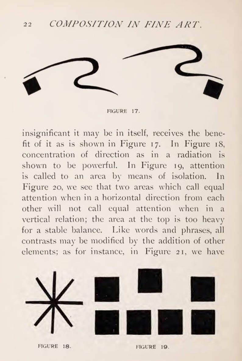 COMPOSITION in FINE ART Rare Illustrated Book With - Etsy