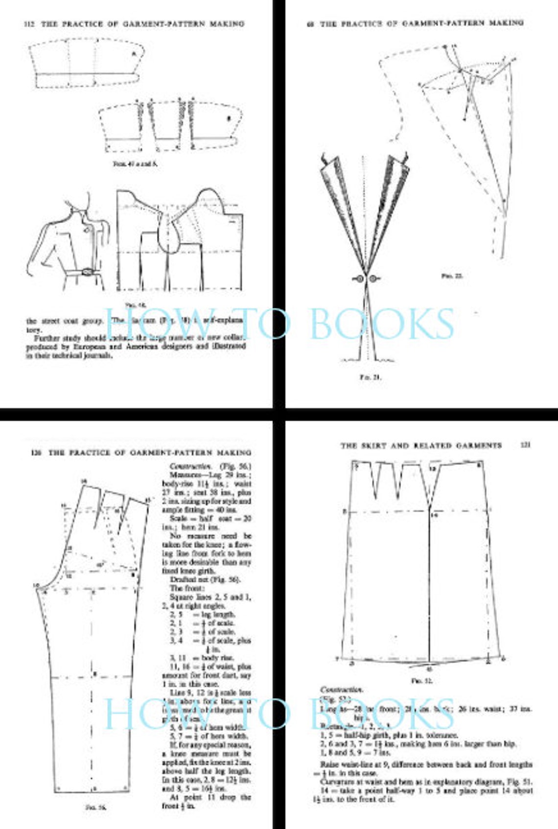 GARMENT PATTERN MAKING an Illustrated Textbook for Clothing - Etsy