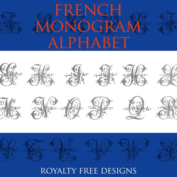 French Alphabet - Etsy