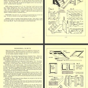 TOY DESIGN and CONSTRUCTION Illustrated Patterns With Instructions on ...