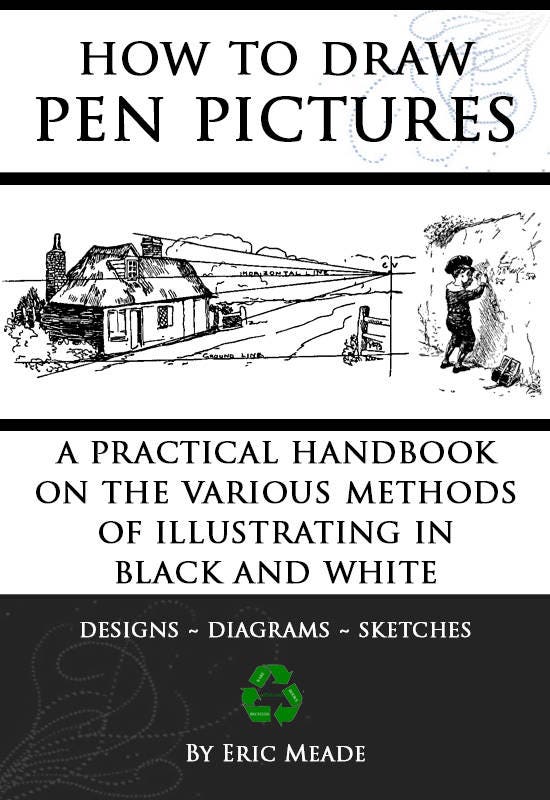 How to DRAW PEN PICTURES A Practical Illustrated Handbook 103 Pages ...