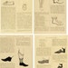 64 Rare SHOE and BOOT PATTERNS Illustrated Book How to Do Boot and Shoe ...