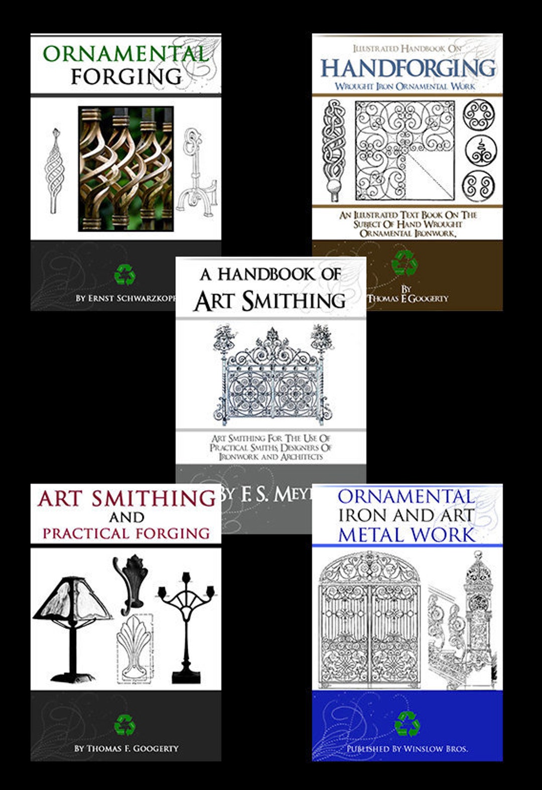 New Discount Collection of 5 X Best Selling ORNAMENTAL ART SMITHING ...