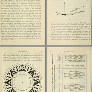 The Old MARINERS HANDBOOK for Navigators Yachtsmen Seamen a RARE ...